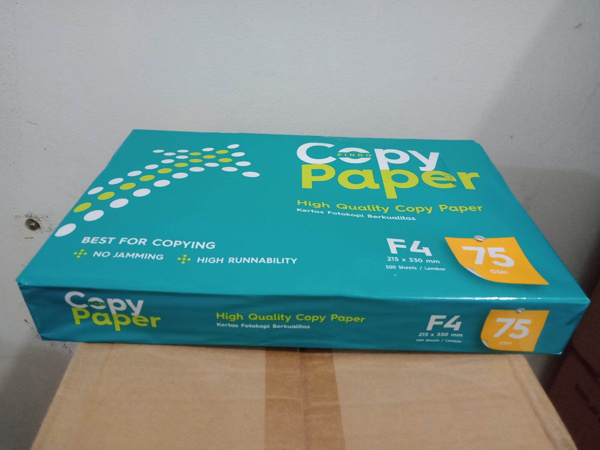 Kertas Hvs F4 75 Gsm Copy Paper 1 Rim Lazada Indonesia Kertas Hvs F4 75 Gsm Copy Paper 1 Rim Lazada Indonesia