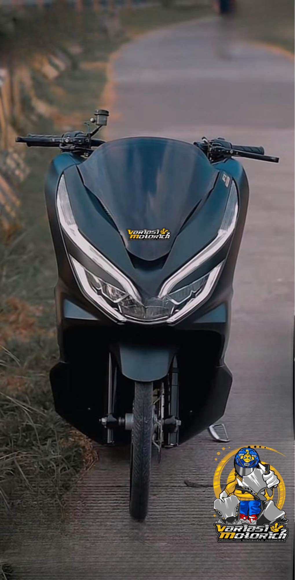 visor PCX 150 ceper (TEBAL 3MM) - visor PCX 150 lokal - visor PCX 150 ...