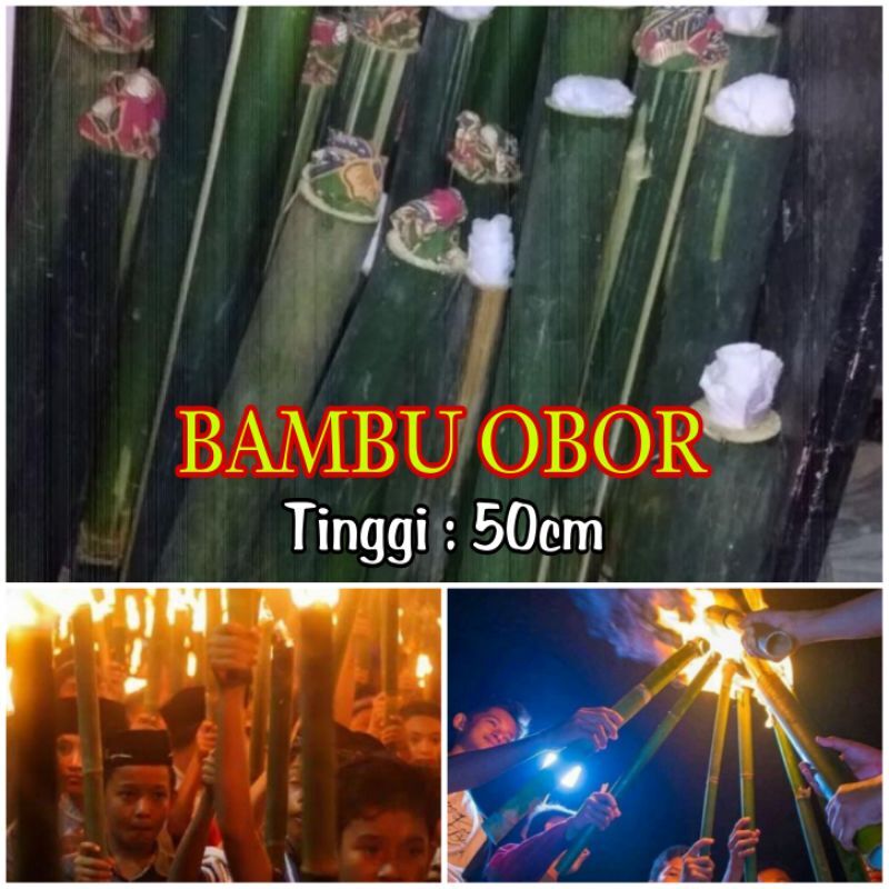Obor Bambu - Bambu Obor - Penerangan Tradisional | Lazada Indonesia