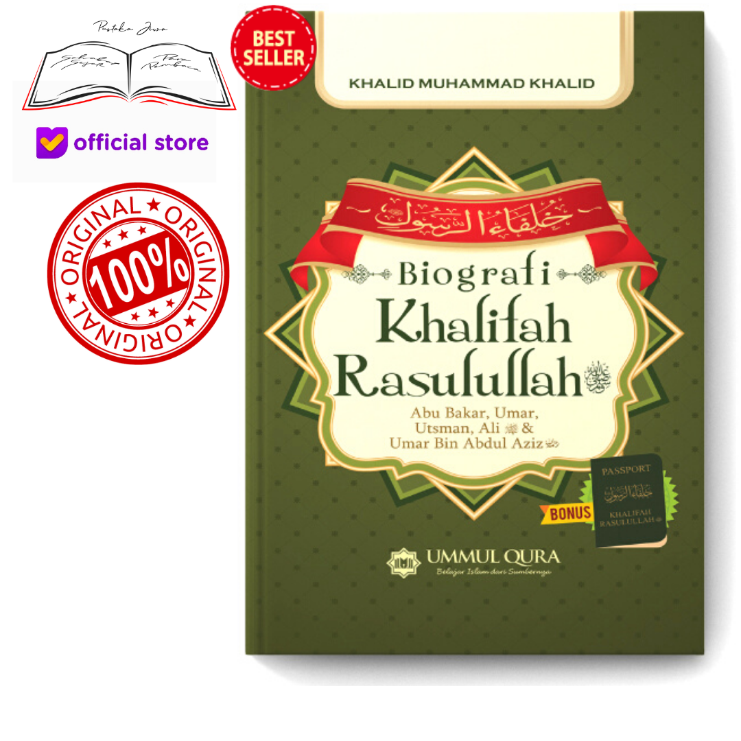 Buku Biografi Khalifah Rasulullah Abu Bakar Umar Utsman Usman Ali Umar
