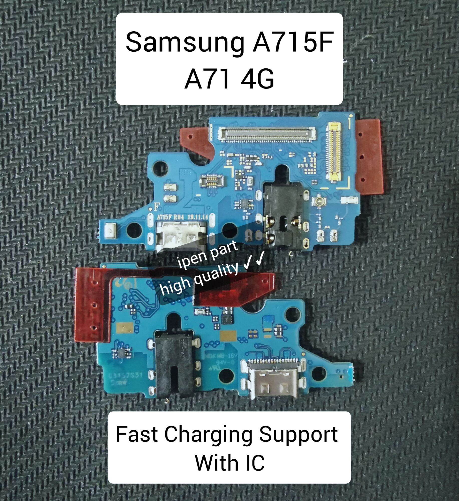 Papan Cas Samsung A71 4G A715F Fast Charging With IC Konektor Charger ...