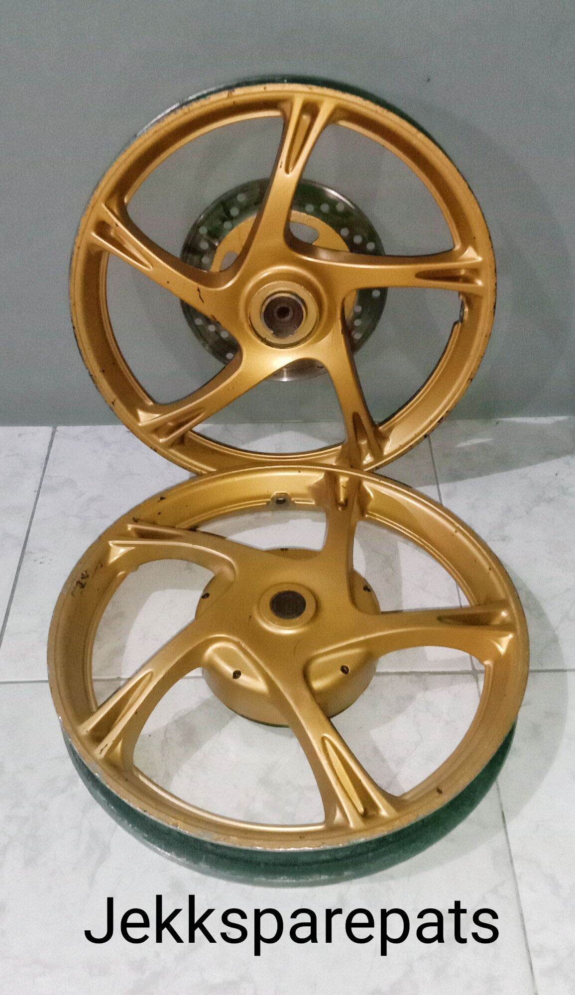 Velg Pelek Depan Belakang Mio Sporty Mio Soul Original Copotan | Lazada ...