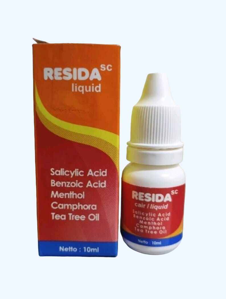 Resida Cair 10 ml / Obat Panu Kadas Kurap Jamur gatal gatal ampuh 100% ...