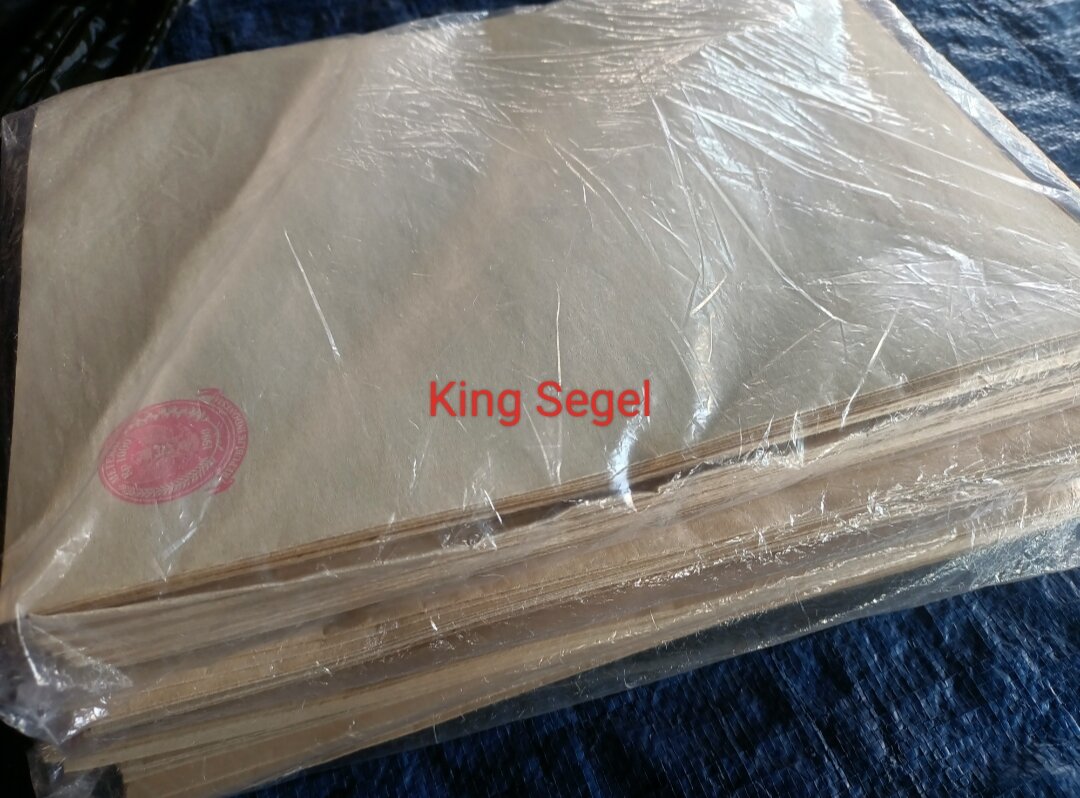 Kertas Segel Tahun 1980 1981 1982 1983 1984 1985 1986 1989 Double Asli ...