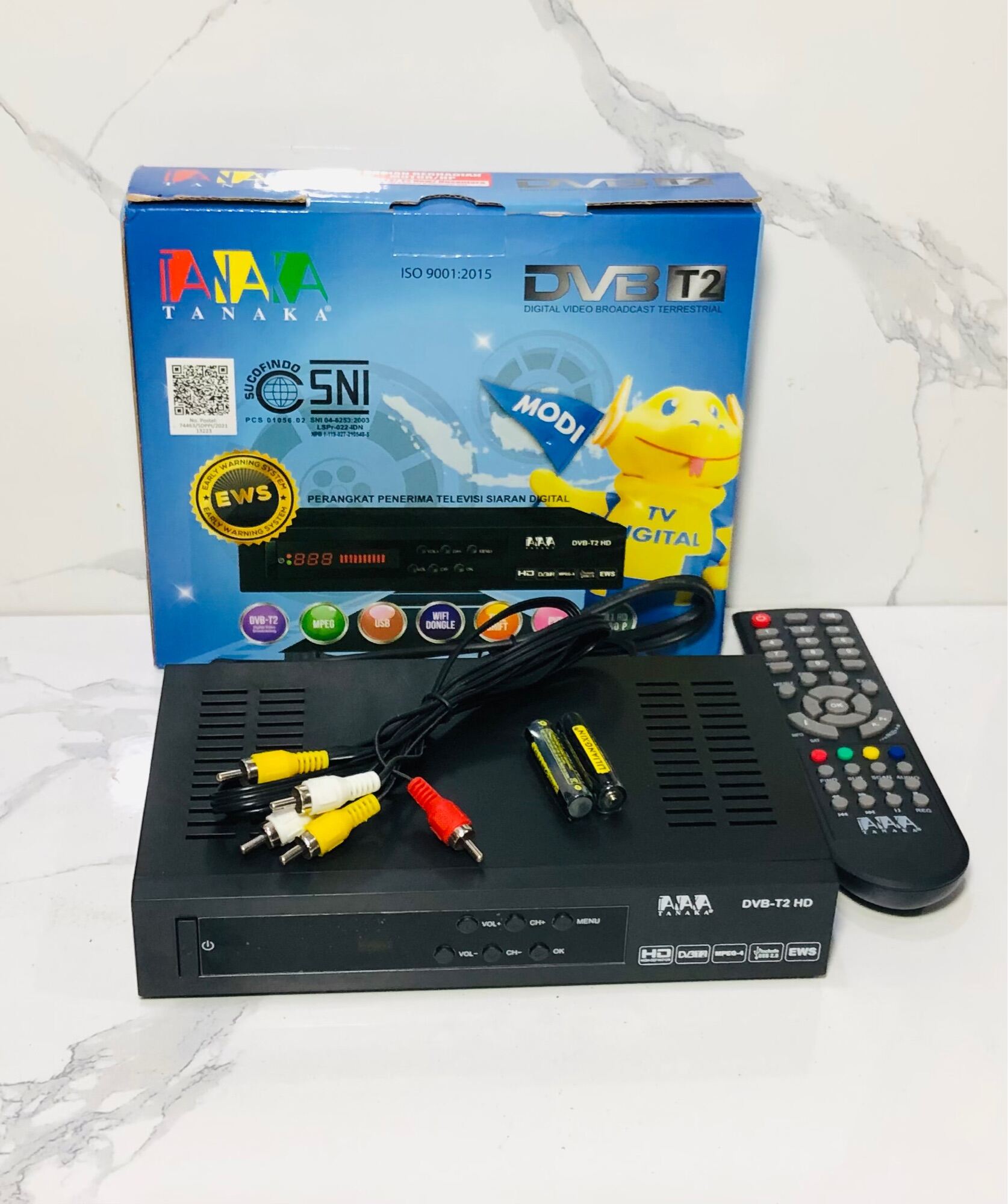 Set Top box Tanaka STB Tanaka DVB T2 Tv Digital | Lazada Indonesia
