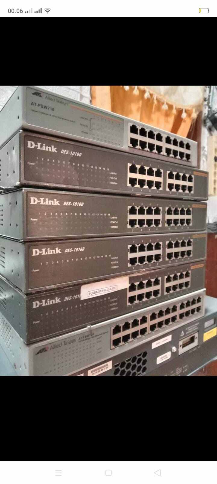 switch hub 16 port minus 3 port | Lazada Indonesia