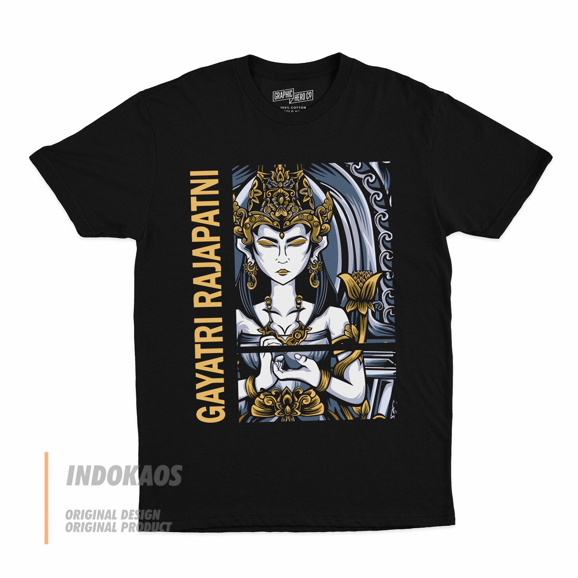 KAOS WAYANG JAWA CULTURE LEGEND DEWI GAYATRI RATU HITAM PRIA WANITA ...
