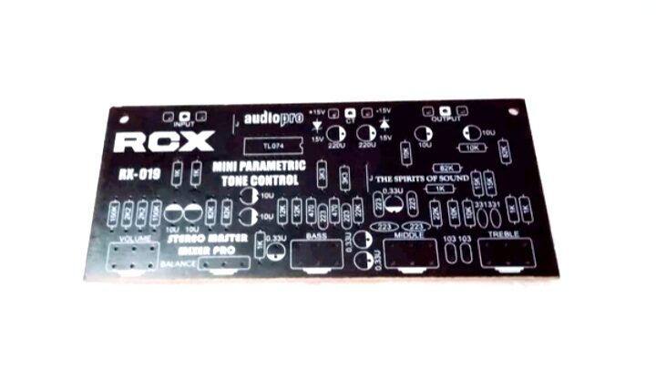 PCB Tone Control Stereo Mini Parametrik Tone Control Elite RX 019 ...