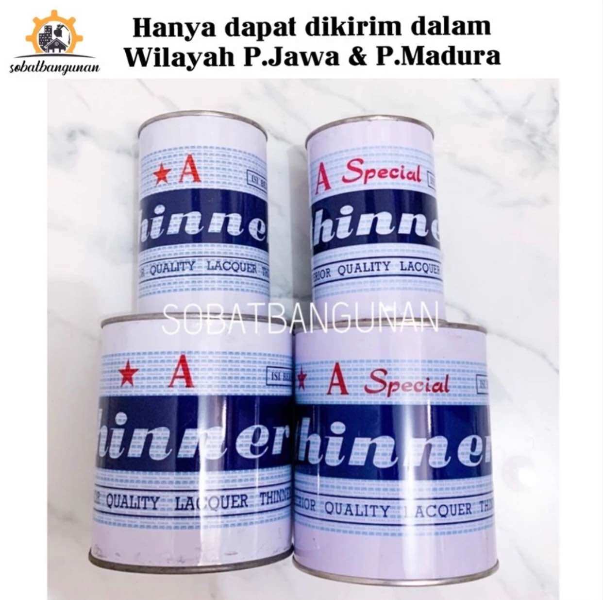 THINER A BINTANG 1/2 L / THINER A SPECIAL BINTANG 1/2L PENGENCER CAT ...