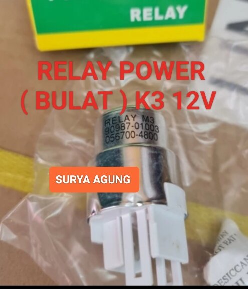 RELAY POWER 12V K3 BULAT UNIVERSAL | Lazada Indonesia