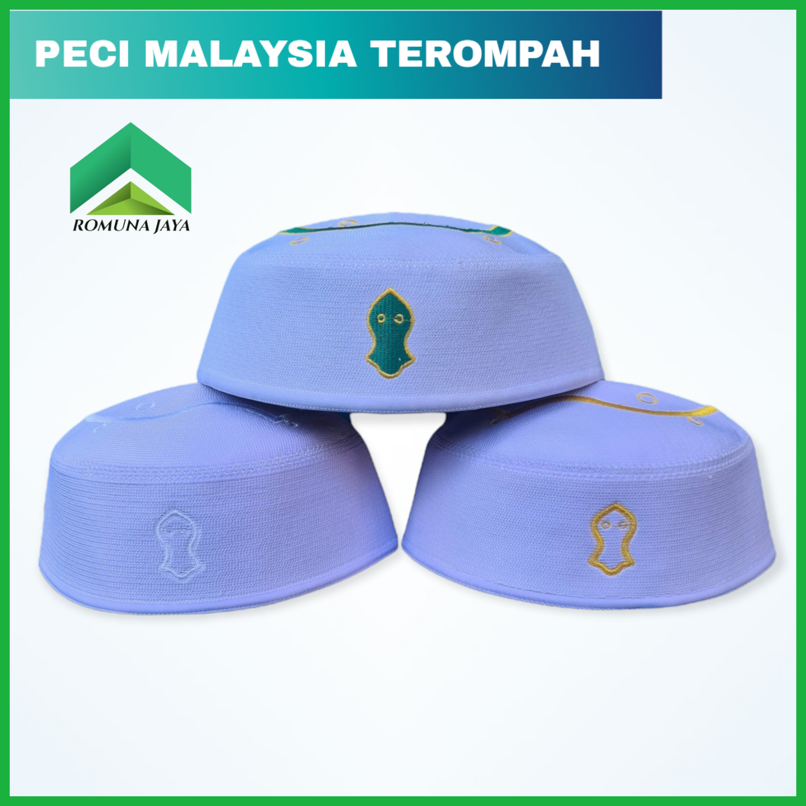 PECI SONGKOK KOPIAH MALAYSIA TEROMPAH | Lazada Indonesia