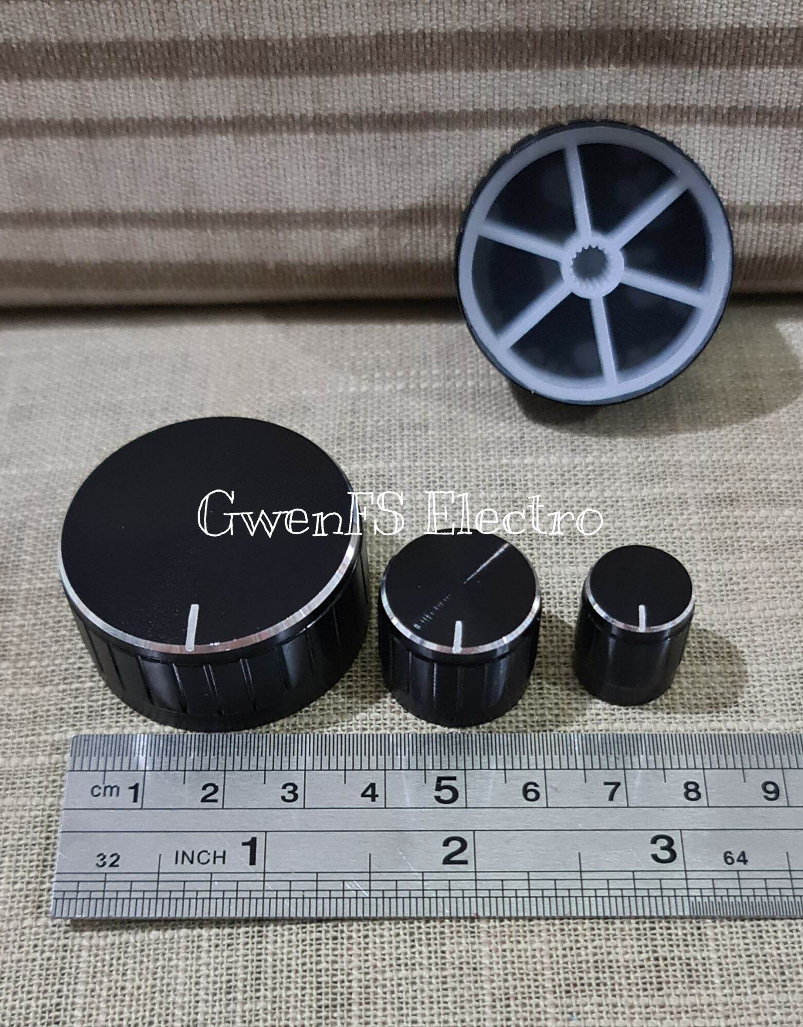 Knop Potensio Rotari Kenop Potensio Almunium Rotary | Lazada Indonesia