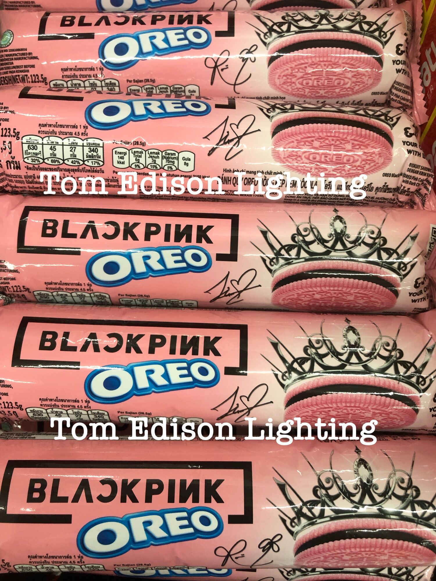 OREO x BLACKPINK SPECIAL LIMITED EDITION BISKUIT VIRAL KPOP JISOO ...