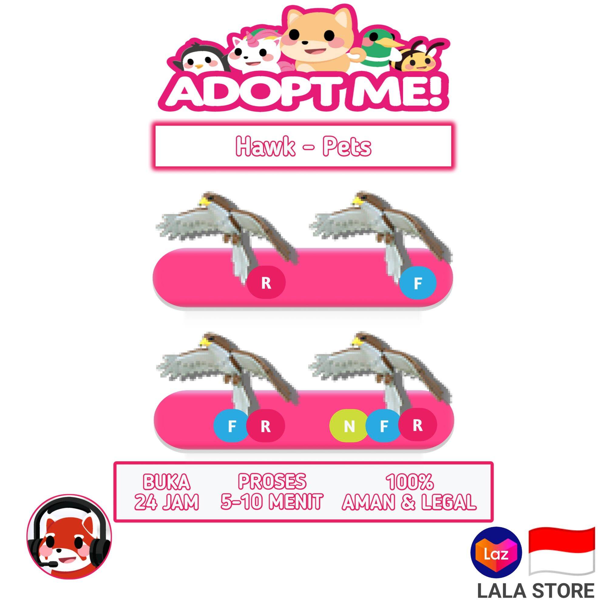 Adopt Me - Hawk - Roblox | Lazada Indonesia