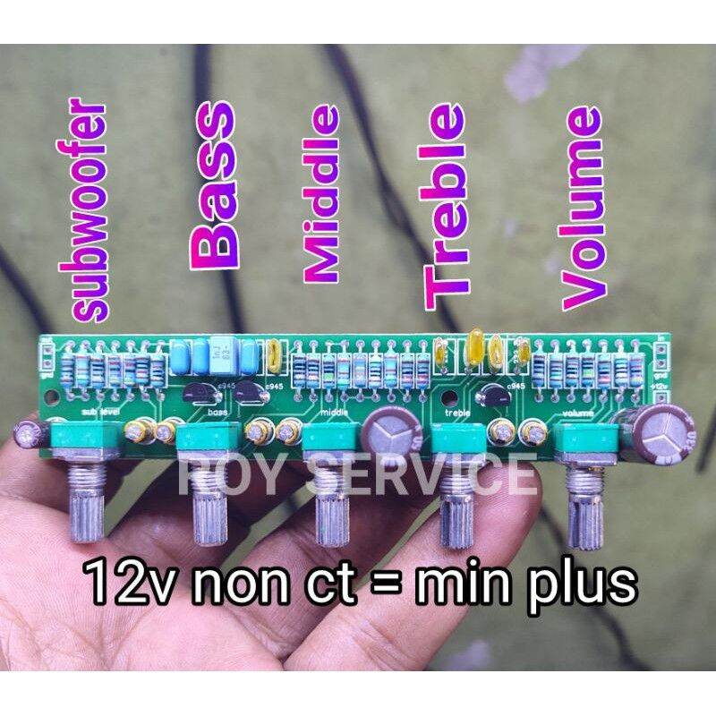 Tone Control Aktif Mono Lengkap Subwoofer Live / Tone Control Aktif ...