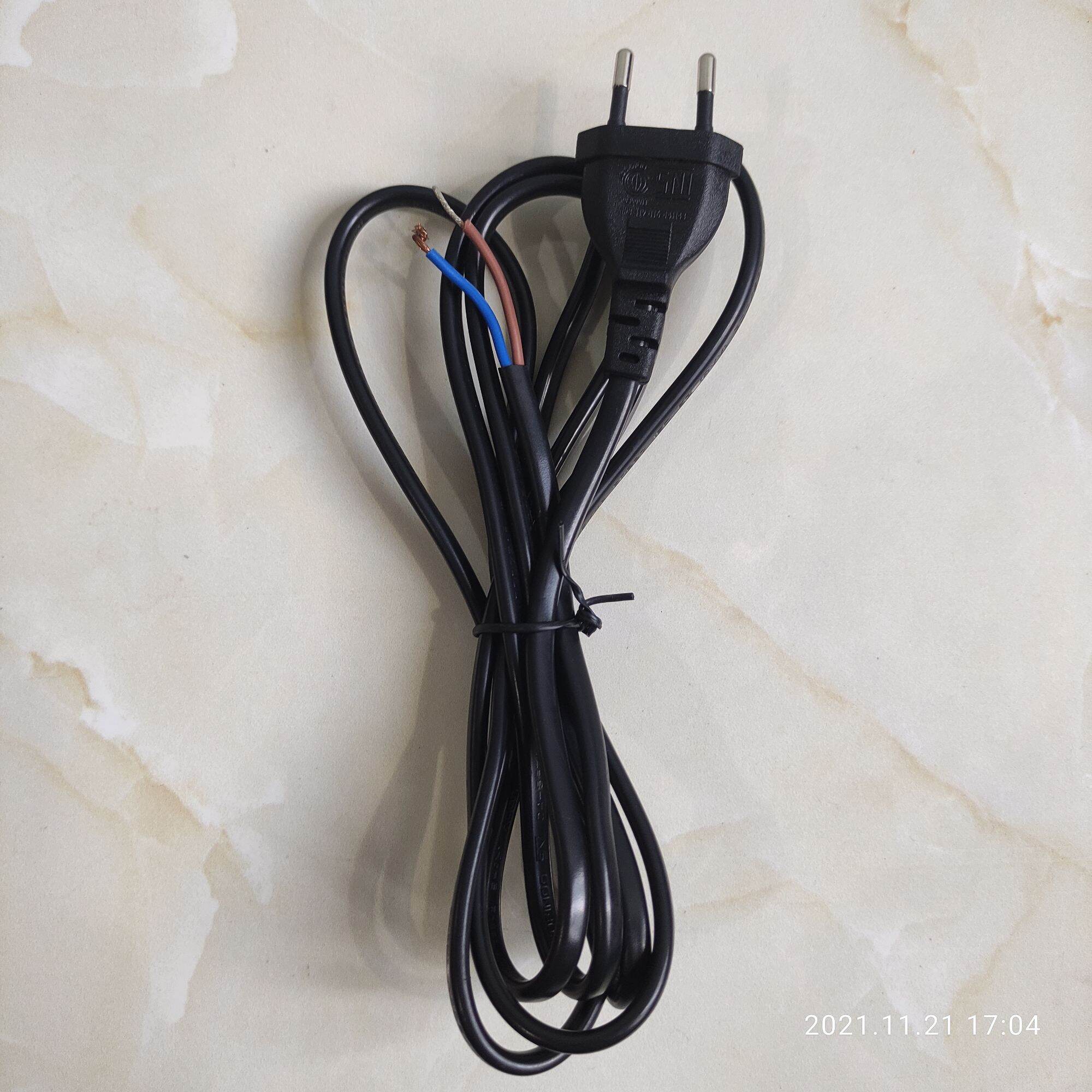 Kabel Power 1.8 Meter 0.75 Colokan Listrik AC Steker bisa untuk Tv ...