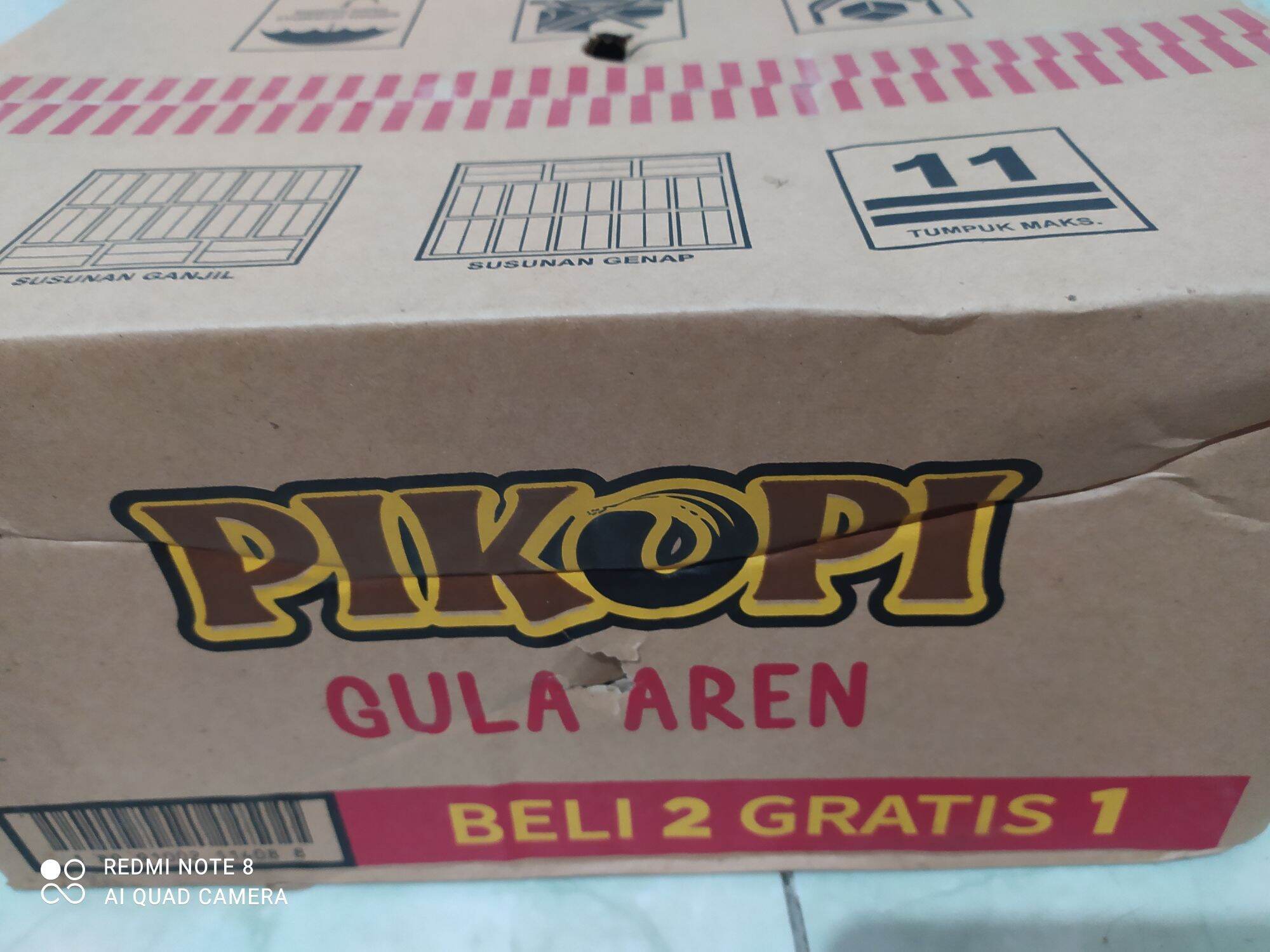 ** Pikopi Gula Aren ( 1 Dus isi 180 Sachet ) | Lazada Indonesia
