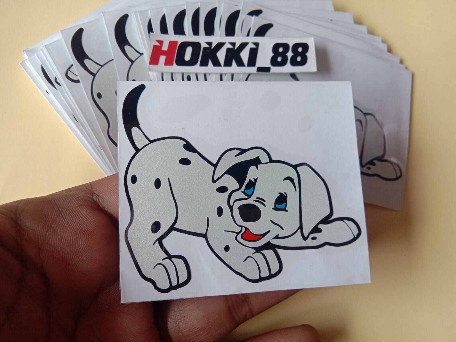 Sticker anjing lucu stiker karakter hewan lucu cutting | Lazada Indonesia