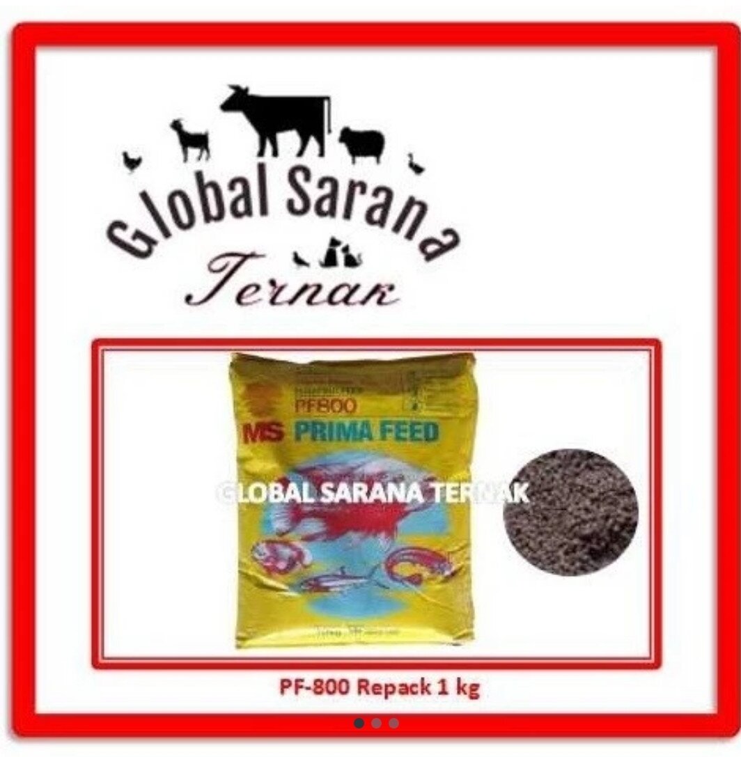 Pakan Ikan PF-800 (Prima Feed) Repack 1 kg | Lazada Indonesia