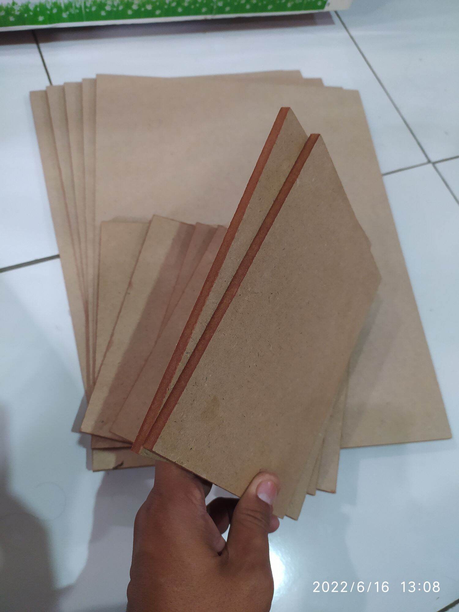 PAPAN MDF POTONGAN CUSTOM WALL DECOR FINISHING 15x20 cm 20x20 cm ...