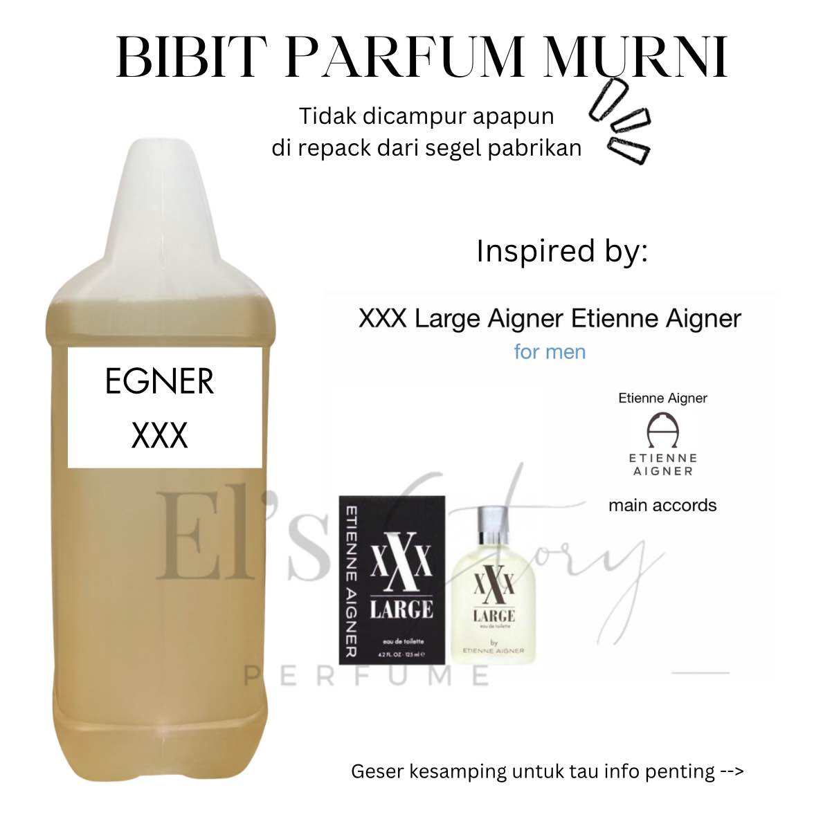 BIBIT PARFUM EGNER | EGNER BLACK MEN | EGNER BLUE EMOTION | EGNER 2 MEN ...
