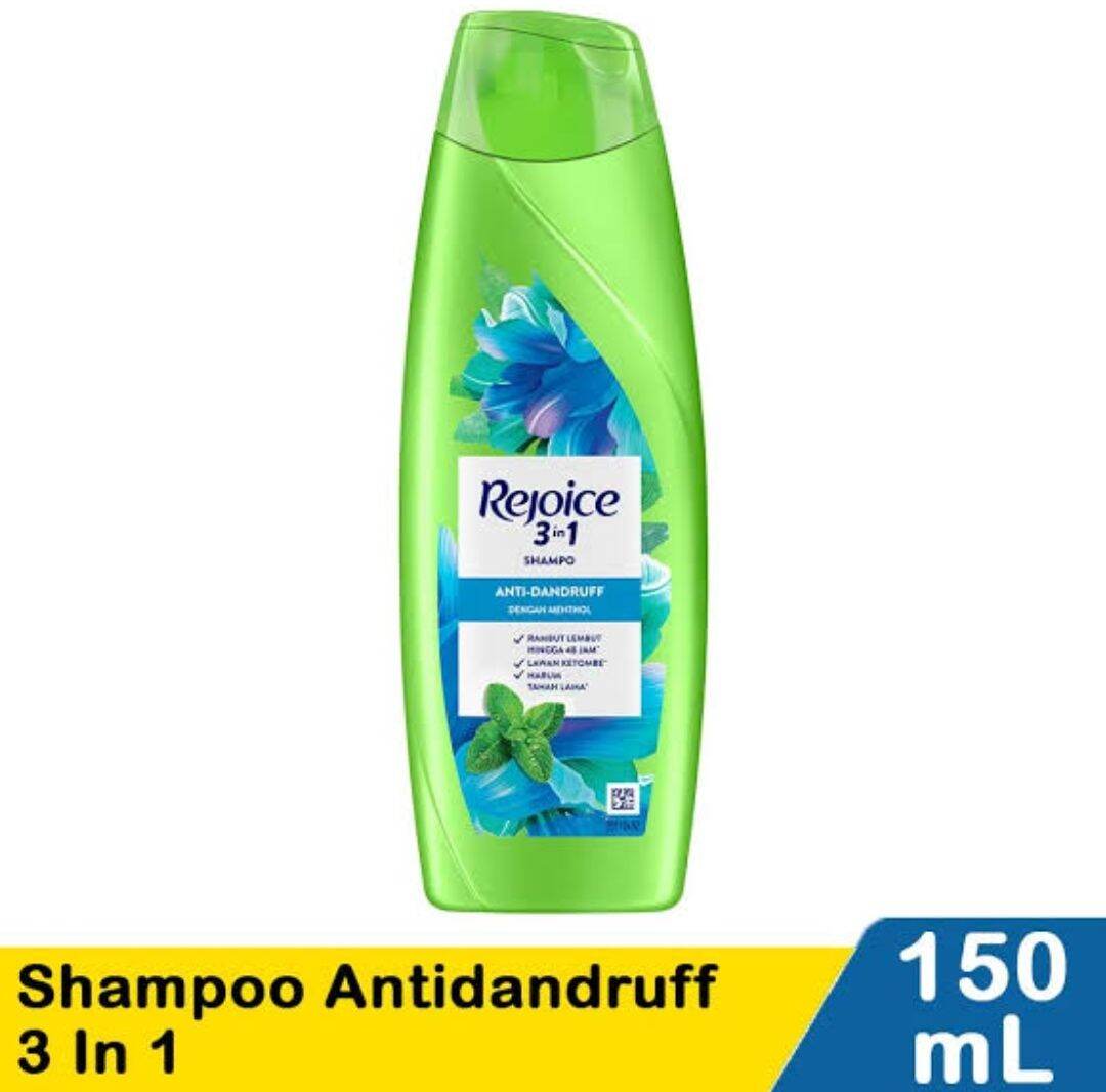 Rejoice Shampo 3in1 Anti Ketombe/Rich Soft Smooth 160ml | Lazada Indonesia