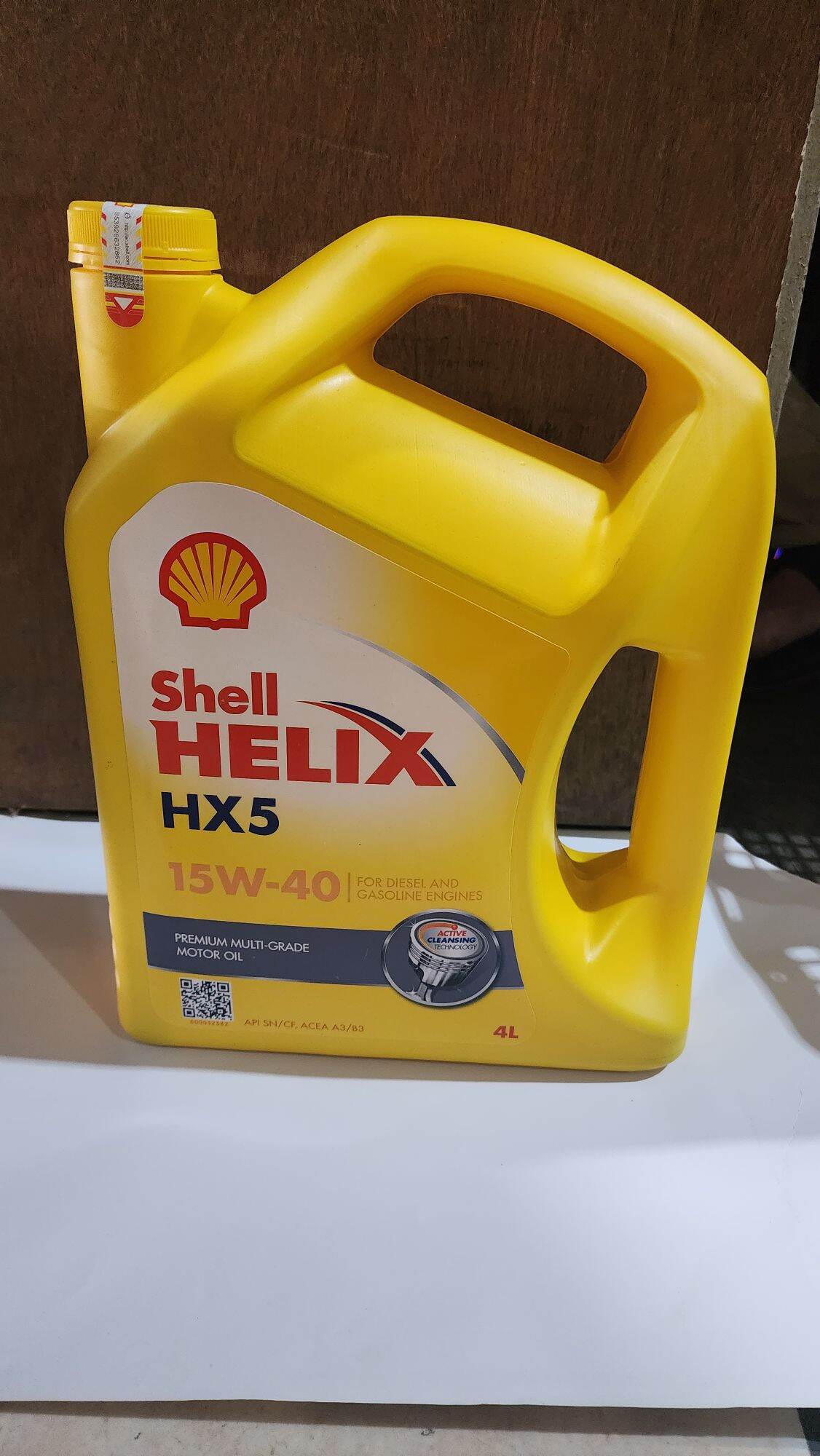 OLI SHELL HELIX hx5 4Liter 15w-40 | Lazada Indonesia
