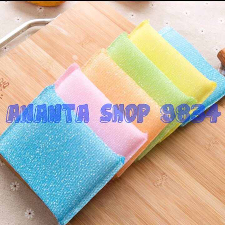 Spoon jaring pencuci piring//Sponge sabut pembersih | Lazada Indonesia
