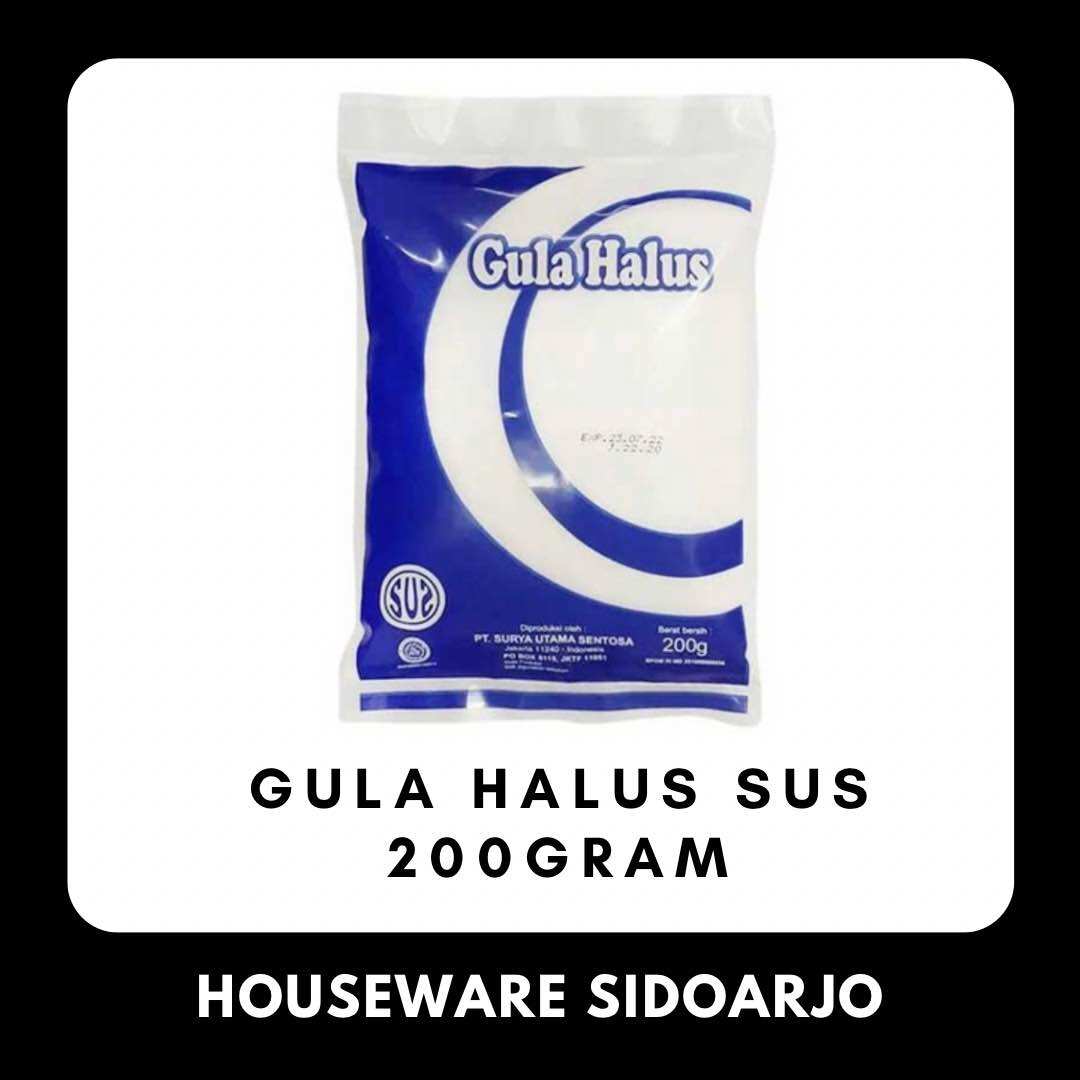 Gula Halus Merk SUS 200Gram Untuk Aneka Kue | Lazada Indonesia