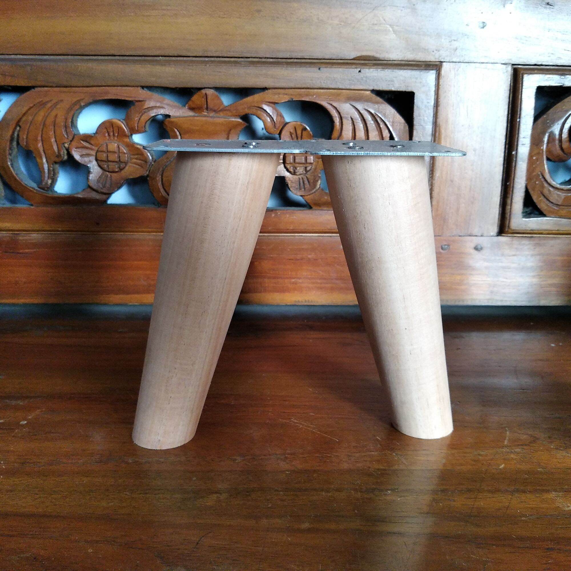 kaki meja buffet miring tinggi 12cm | Lazada Indonesia