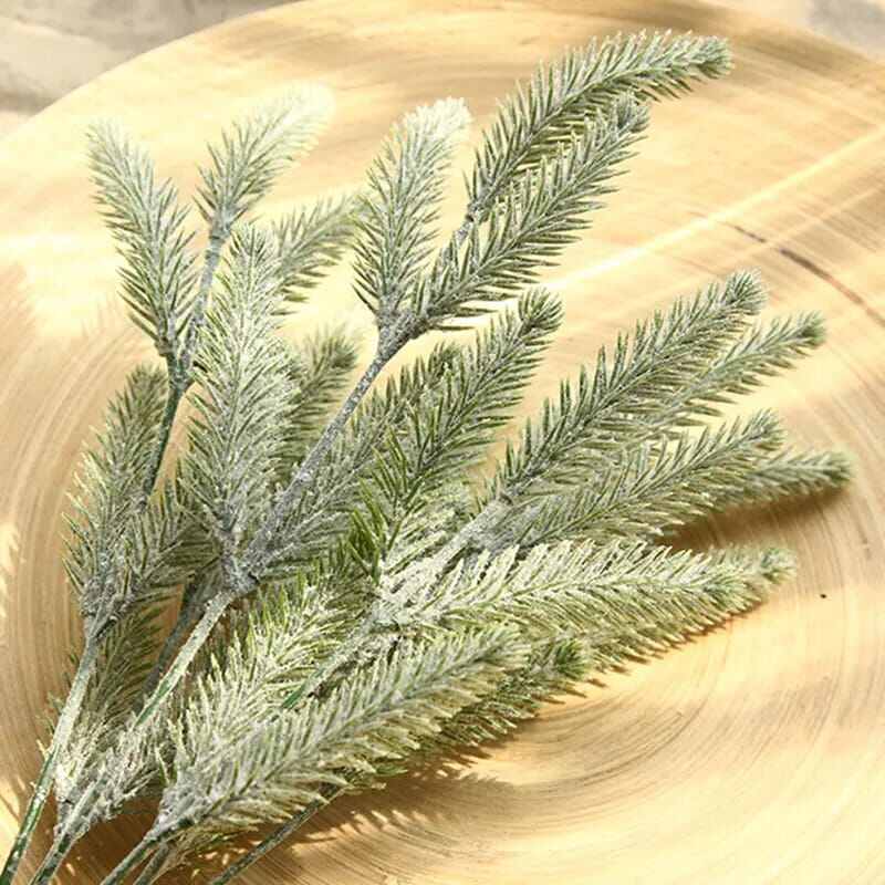 Daun Rumput Pinus Cemara Artificial Nuansa Salju | Lazada Indonesia