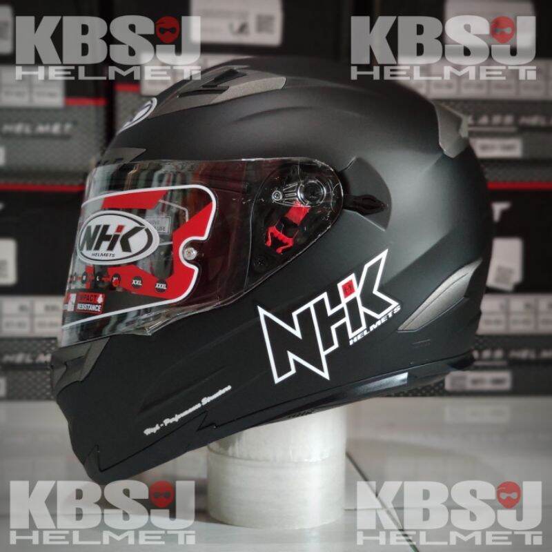 HELM NHK RX9 PAKET GANTENG DOUBLE VISOR NHK RX 9 PAKET GANTENG KOMPLIT ...