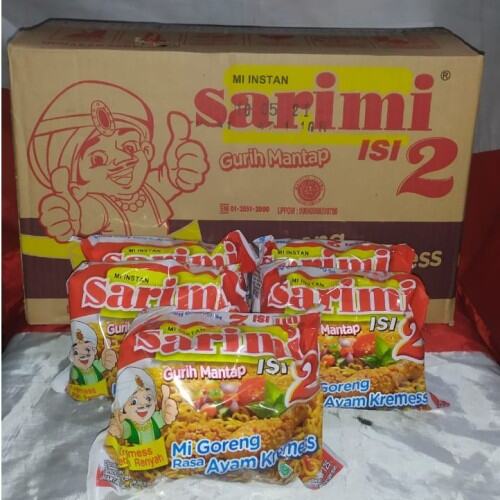 Mie Goreng Instant Sarimi isi 2 Rasa Ayam Kremes (5pcs) | Lazada Indonesia