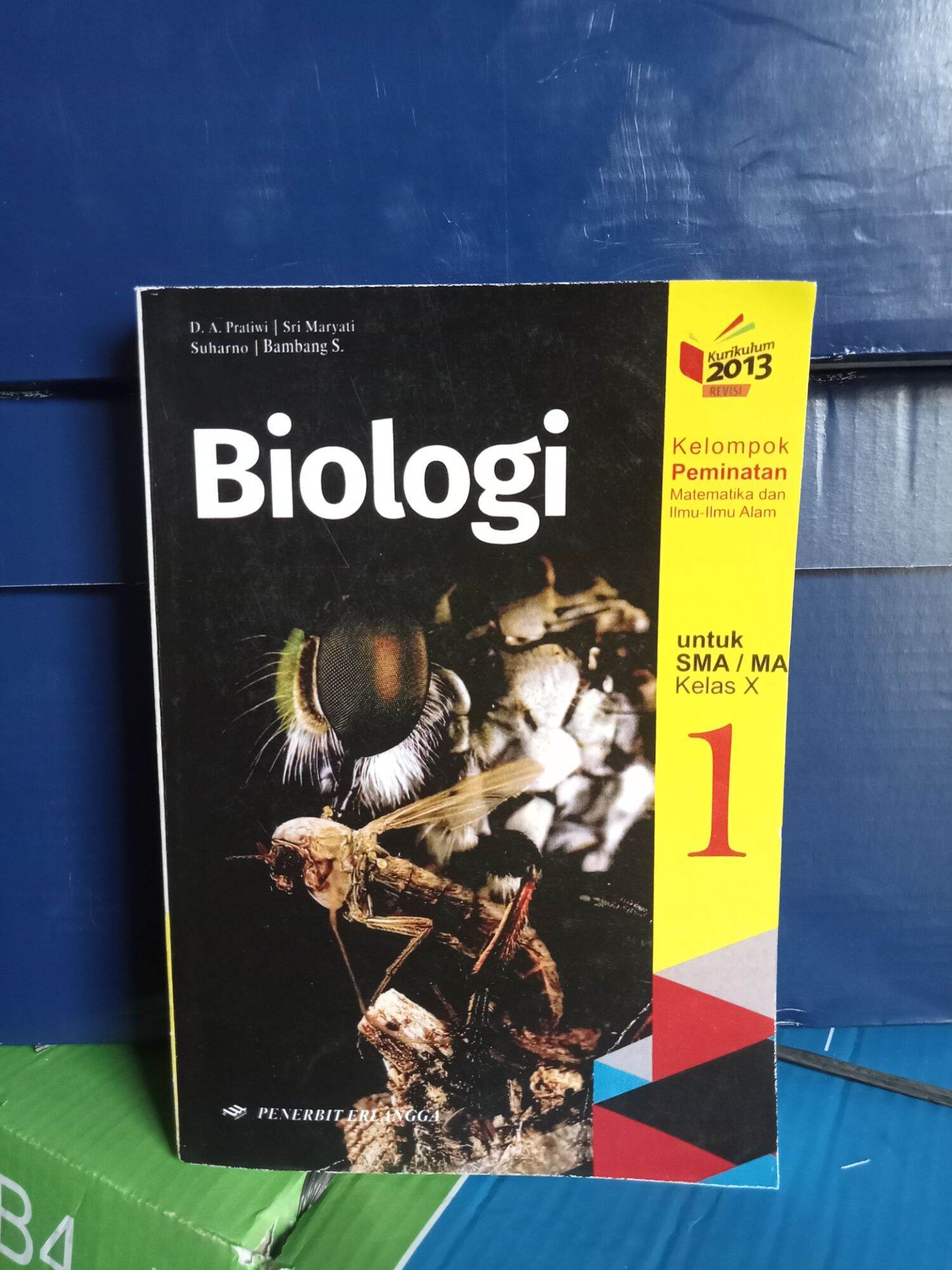 buku biologi kelas 10 SMA Erlangga D.A Pratiwi | Lazada Indonesia