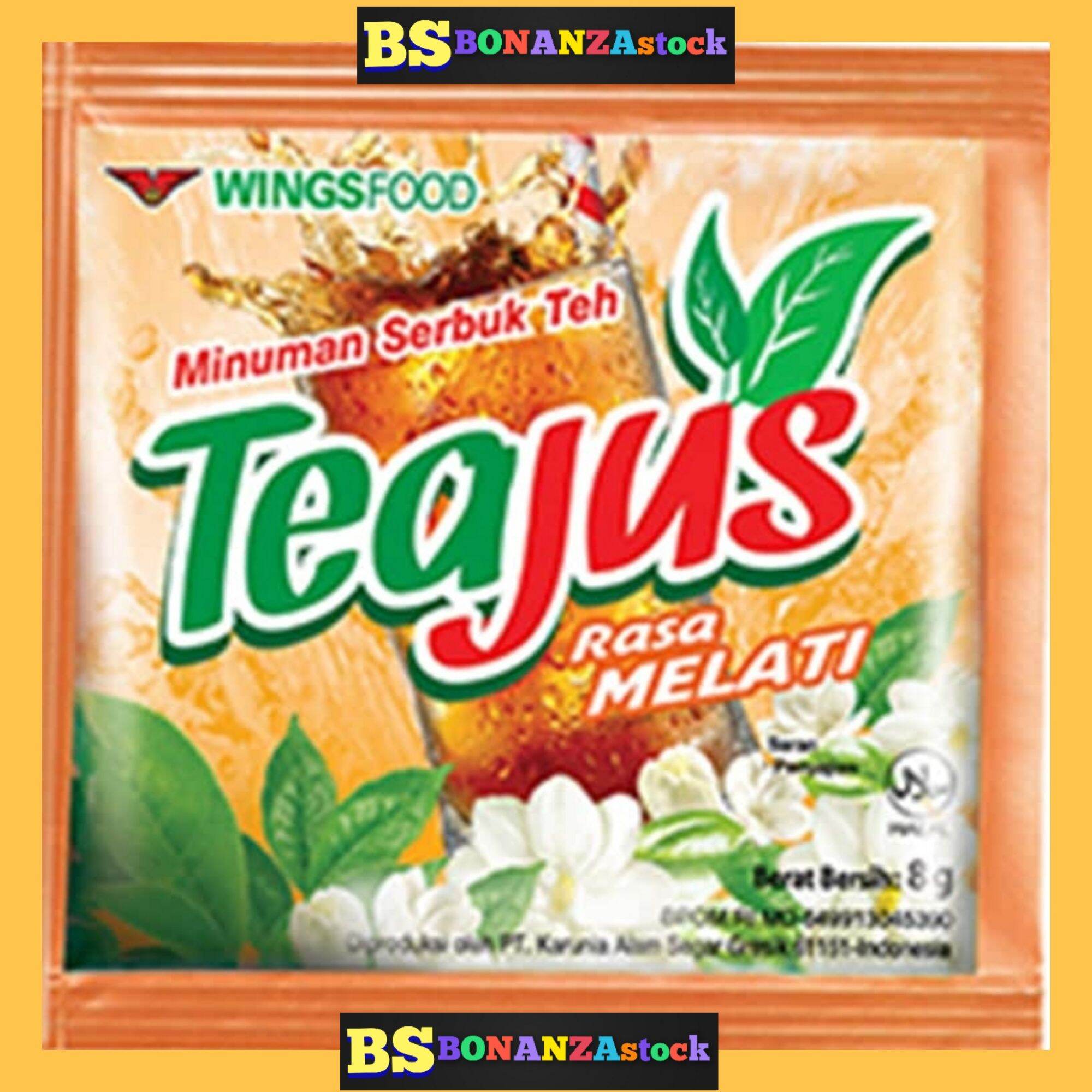 tea jus minuman sachet instant 1 renceng isi 10 | Lazada Indonesia