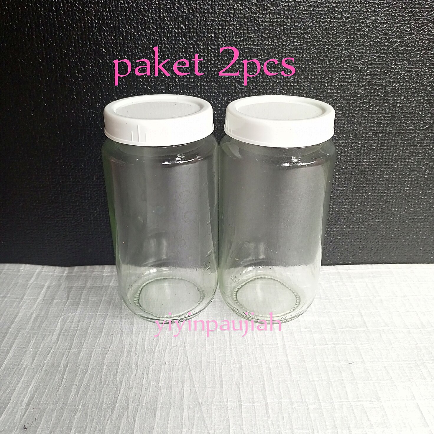 Botol bekas Nescafe (paket 2pcs)botol bekas tauco+tutup ukuran 400ml ...