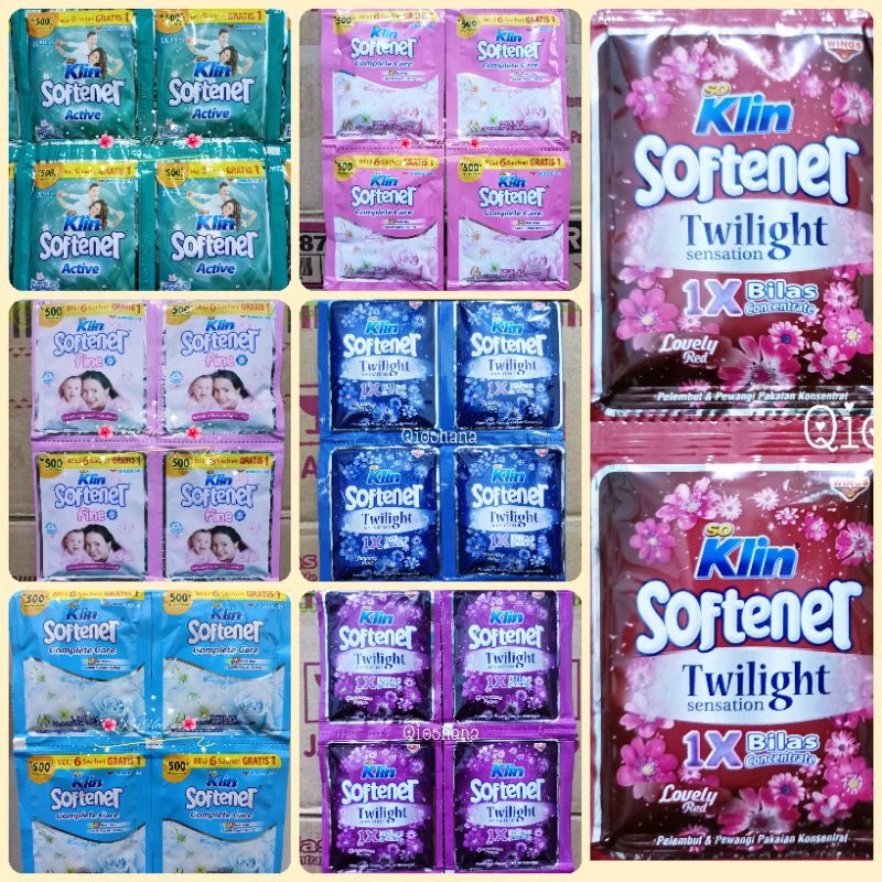 softener so klin pewangi renceng isi 12 | Lazada Indonesia