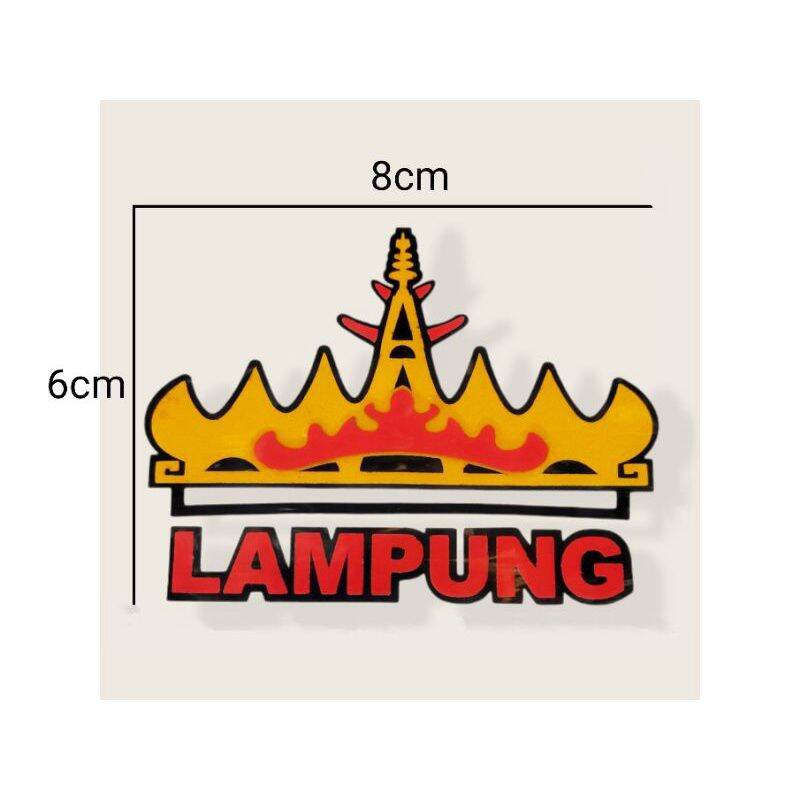 sticker cutting.sticker siger lampung,sticker variasi siger lampung ...