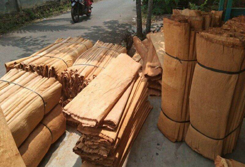 kulit kayu lantung lembaran kerajinan tangan | Lazada Indonesia