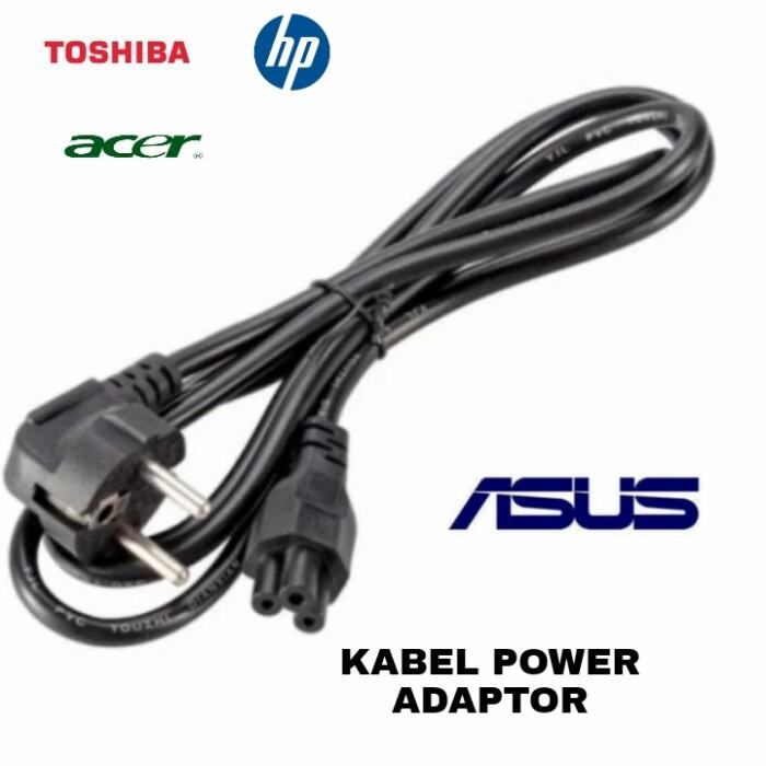 Kabel power led TV LG 3 pin kabel power LED TV, kabel adaptor laptop ...