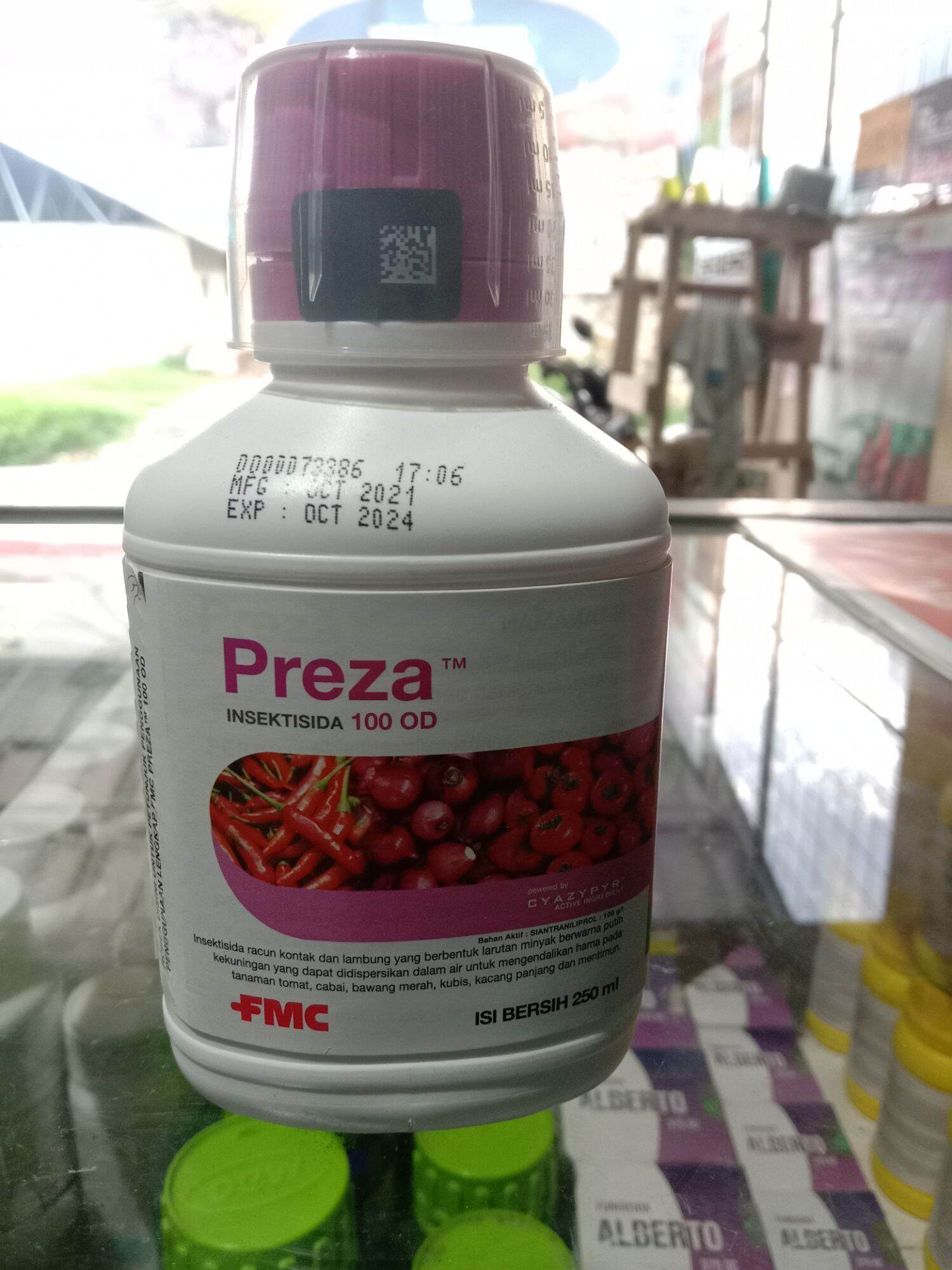 PREZA 100 OD Insektisida Obat Pembasmi Hama Ulat Tanaman Bahan Aktif ...