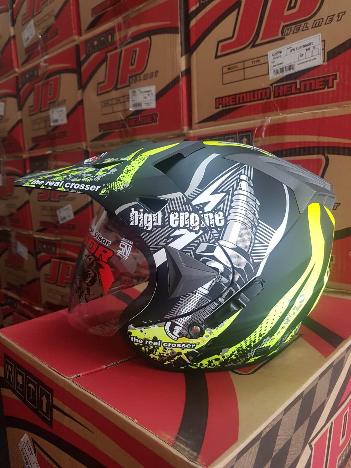 HELM JPR SUPERMOTO RANDOM MOTIP | Lazada Indonesia