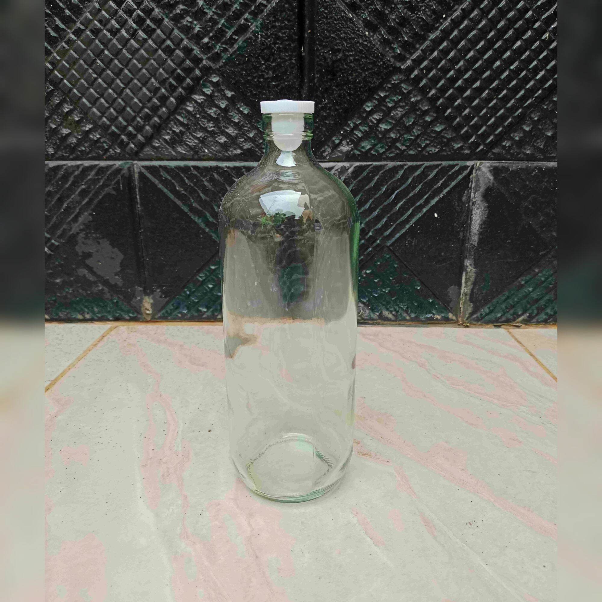 BOTOL KACA 1 LITER 1000 Ml BOTOL BENSIN | BOTOL MINYAK | BOTOL JAMU ...