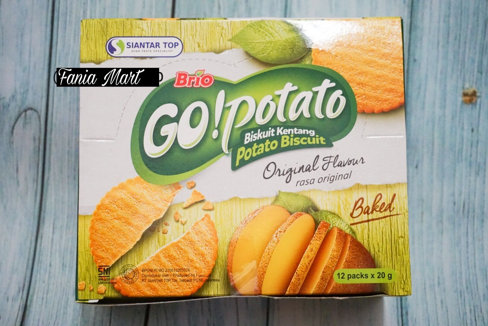 Go Potato Biskuit Kentang Rasa Original isi 12pc | Lazada Indonesia