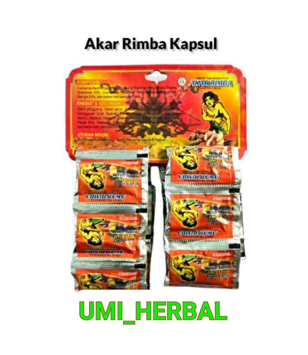 AKAR RIMBA kapsul Original | Lazada Indonesia