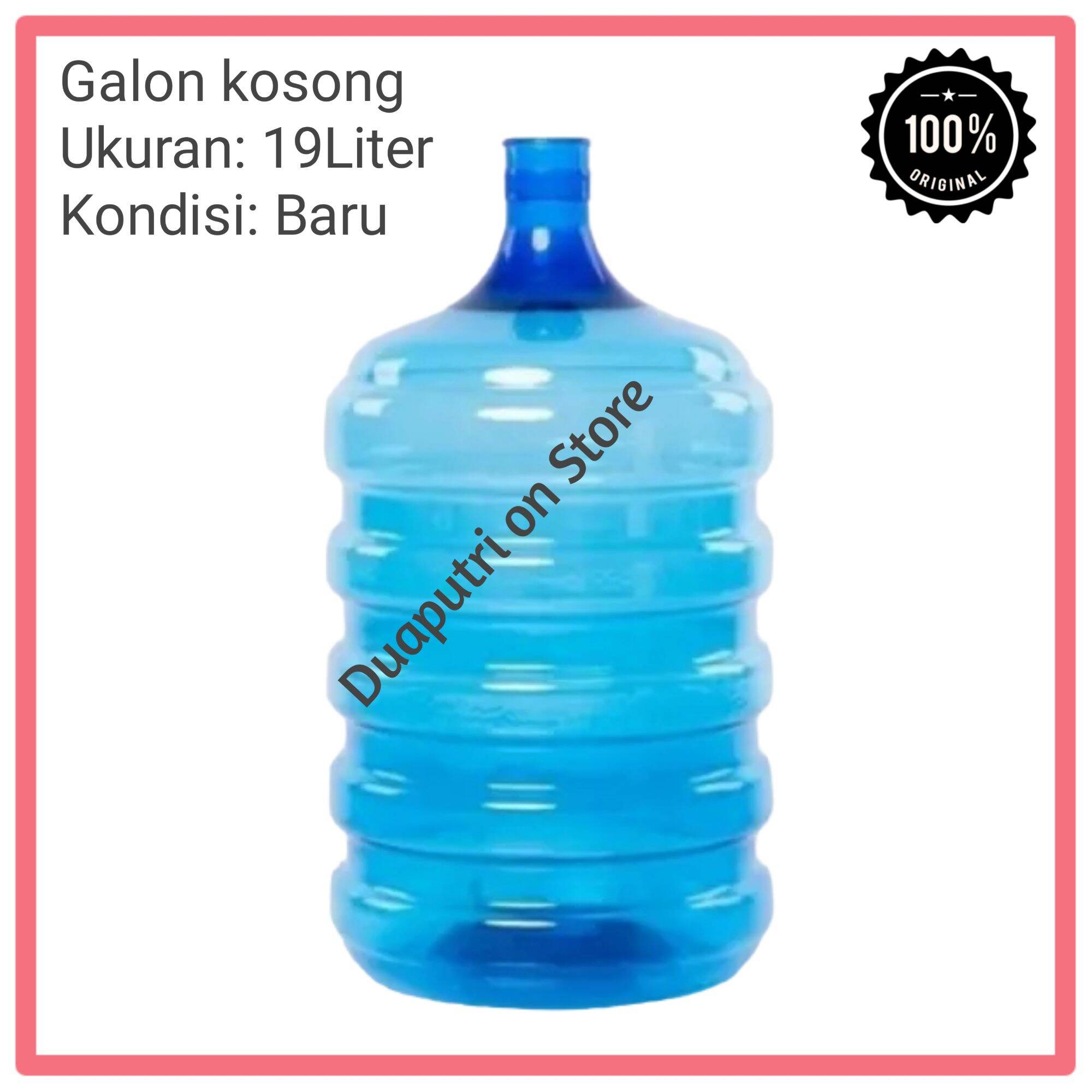 (TERMURAH) GALON AIR ISI ULANG KONDISI BARU 19 LITER/GALON DISPENSER ...