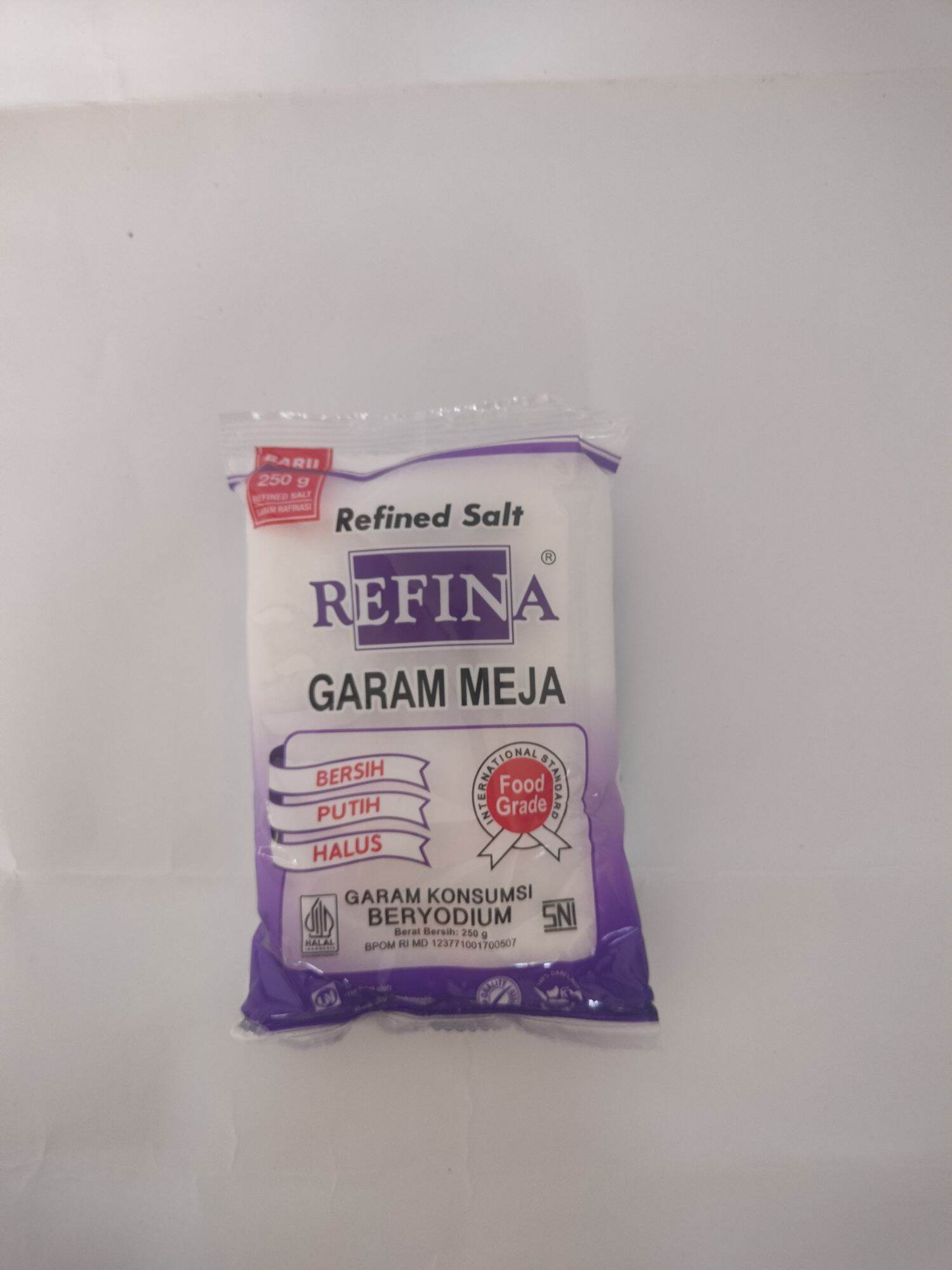 garam halus refina 250 gram | garam | garam refina | garam halus ...