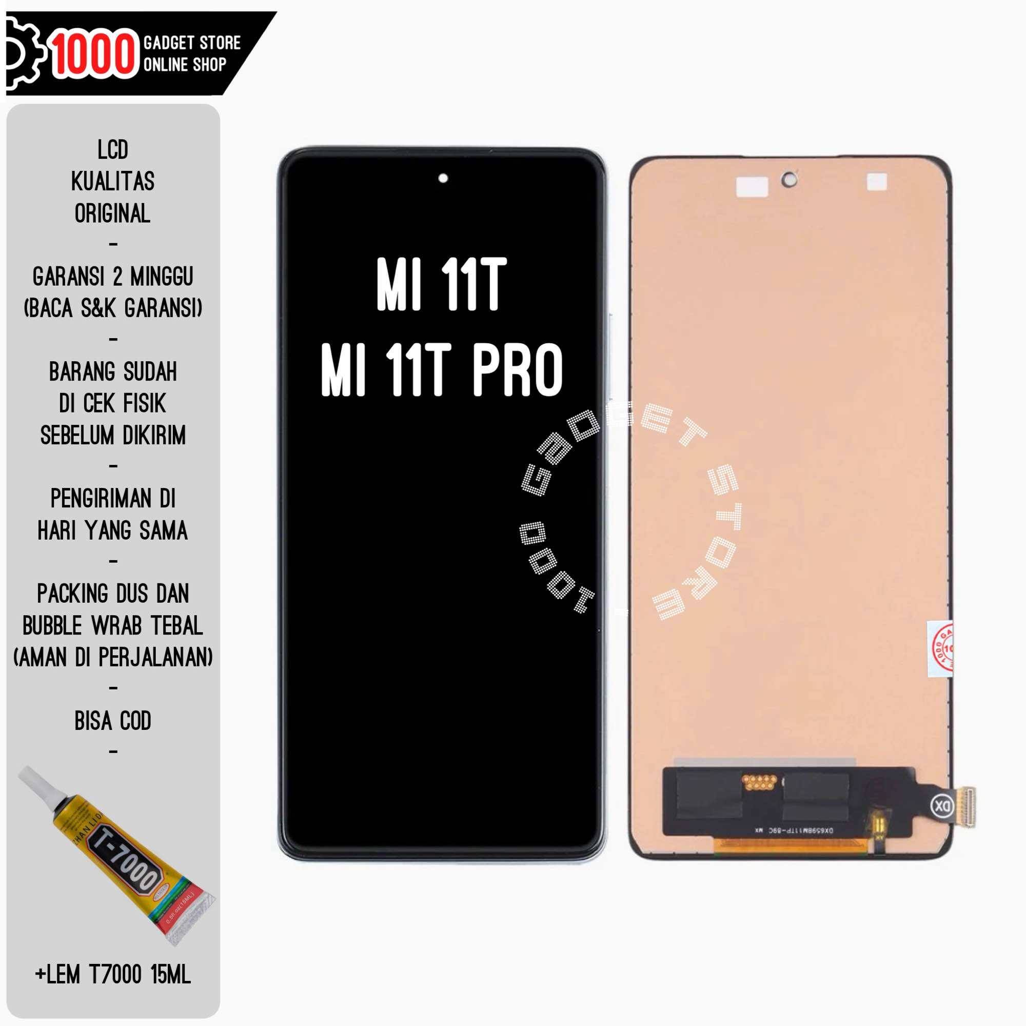 LCD Touchscreen Xiaomi Mi 11T / Mi 11T PRO TFT Kualitas Terbaik ...