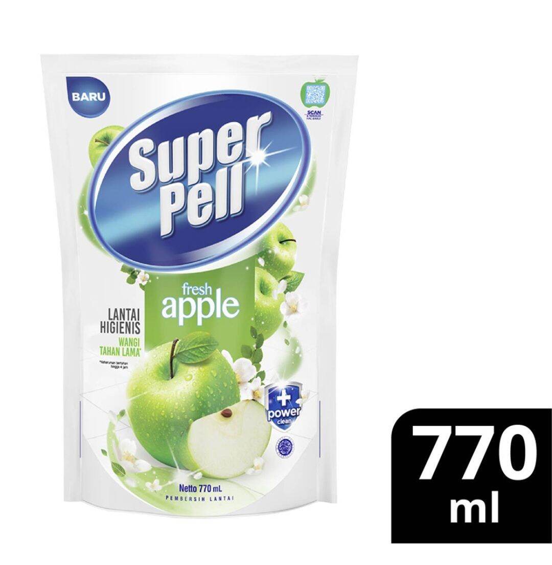 Superpel Pembersih Lantai 770ml - Lemon - Apel Fresh | Lazada Indonesia