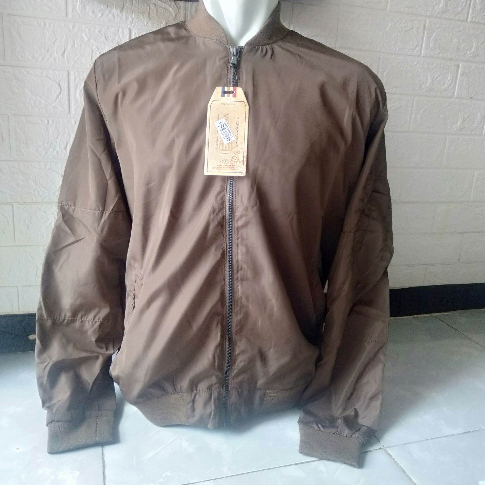 Jaket EMBA Pria Wanita lengan panjang bahan parasit | Lazada Indonesia